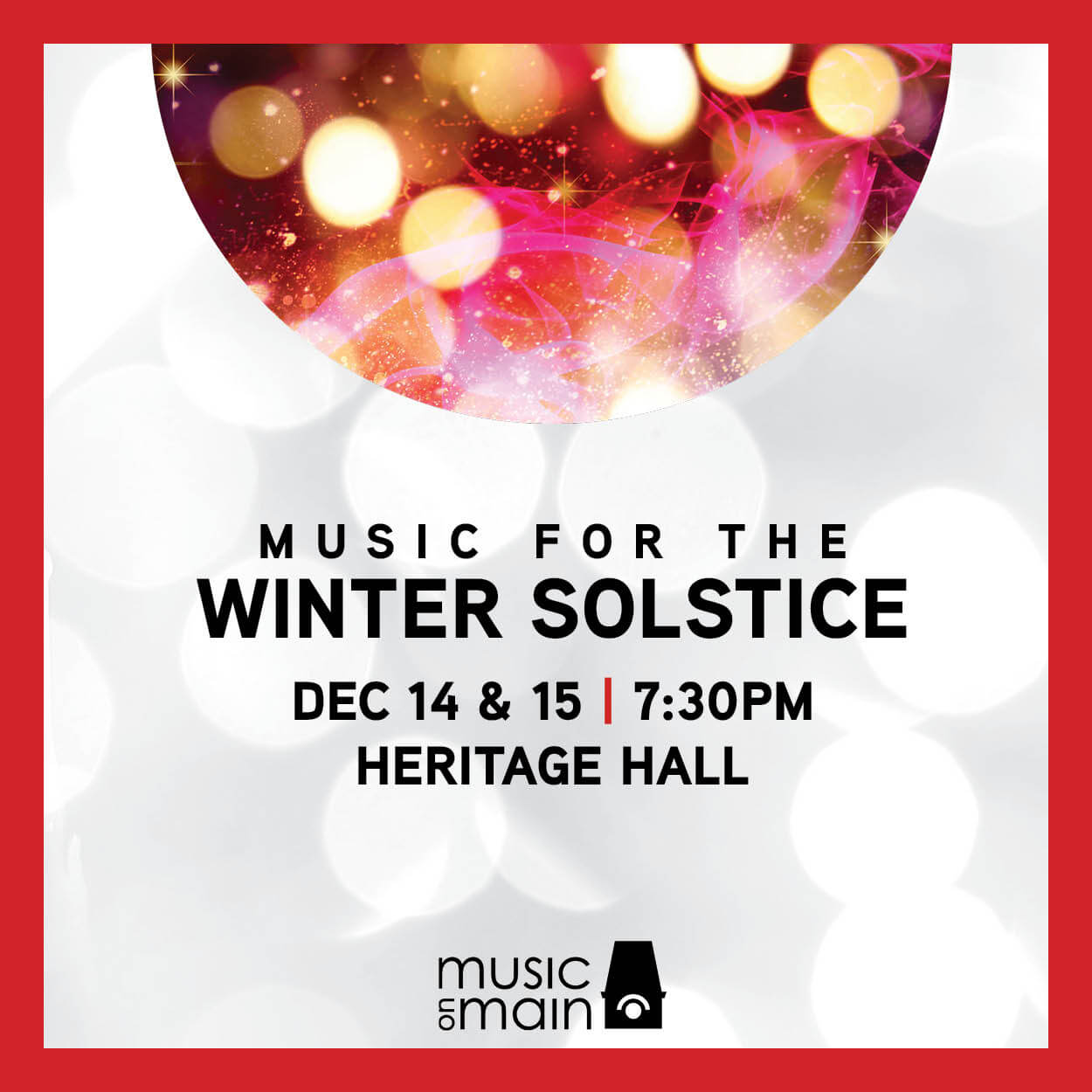 Music for the Winter Solstice 2024 - Music on Main